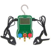 China Digital Refrigerant Manifold Gauge Meter R134A R502 HVAC Pressure Tester -0.1 to 5.0MPa for sale
