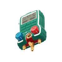 China Digital Refrigerant Manifold Gauge Meter R134A R502 HVAC Pressure Tester -0.1 to 5.0MPa for sale