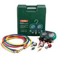 China Aluminum Alloy Digital HVAC Gauges 0-5MPa 9V SAE Commercial Refrigeration Repair Parts for sale