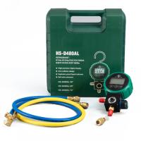 China Aluminum Alloy Digital HVAC Gauges 0-5MPa 9V SAE Commercial Refrigeration Repair Parts for sale