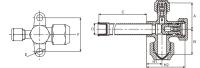 China ODM Brass AC Spare Part Max Flow 4.2MPa 120 Degree 1/4