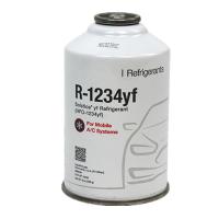 China R1234yf Refrigerant Gas Cylinder 99.9% Purity 5kg Disposable Steel Can for Automotive AC for sale