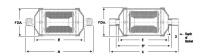China Dark Blue Bi Flow Liquid Line Drier 4.7mpa For Refrigeration SFK Series for sale