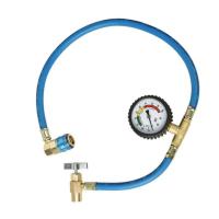 China R134a Refrigerant Recharge Hose Ac 60' 350 Psi 1/2 ACME Thread Durable for sale