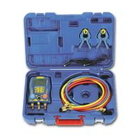 China Brass Electronic Pressure Gauge Manifold R22 For Refrigerant for sale