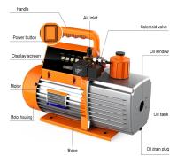 China SVP-7 HVAC 7 Cfm Vacuum Pump 0.75 HP Dual Stage With Touch Screen for sale