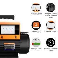 China V1200 12 CFM Dual Stage HVAC Vacuum Pump with Touch Screen Remote Control for sale