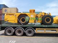 China Orange / Yellow Load Haul Dump Machine For Underground Mining for sale
