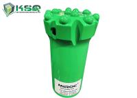 China T51 89mm Button Drill Bit Tungsten Carbide / 14 Buttons Threaded for sale