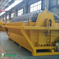 China Filtration of Tails and Slimes Vacuum ceramic filter disc 21m3 Filter Area for sale