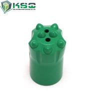 China Tungsten carbide tapered drill bits 7 degree 11 degree 12 degree for hex22 rod for sale