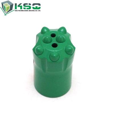 China Tungsten carbide tapered drill bits 7 degree 11 degree 12 degree for hex22 rod for sale