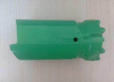 China R32 R38 Rock Drill Thread Retrac Button Bit For Mining Rock Drill Machinery , Green Color for sale