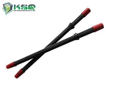 China Quarrying Tool Tapered Drill Rod 7 11 And 12 Degree Durable Hexagonal Rock for sale
