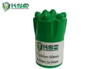 China Mining Drilling Tunneling Tapered Button Bit Short Skirt 7 Degree 32-50mm for sale