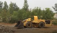China 0.6 Cubic Meter  Wheel Loader for Underground Mining Project, Mini Scoop Tram for sale
