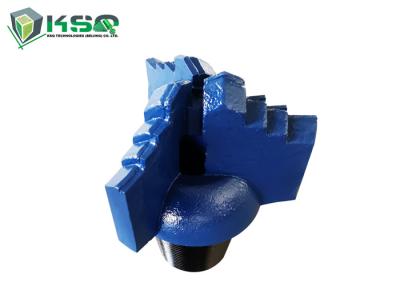 China Api Certificated 3 Wings / Blades Pdc Step Drag Bits For Water Well Drilling for sale