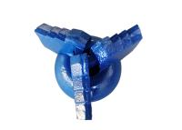 China Api Certificated 3 Wings / Blades Pdc Step Drag Bits For Water Well Drilling for sale
