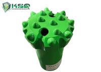 China T51 89mm Drill Dth Hammer Button Bits Tungsten Carbide / 14 Buttons Threaded for sale