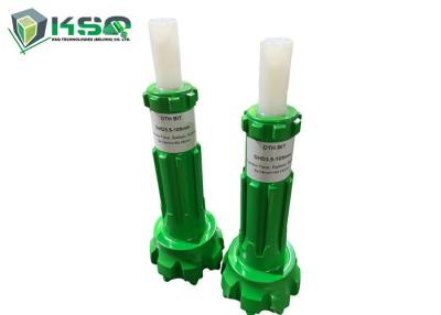 China 90mm And 105mm DTH Drill Bits For COP35 / DHD3.5 DTH Hammer Green Color With Foot Valve for sale