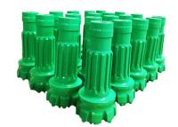 China DHD350 Flat Face Down The Hole Drill Middle And High Pressure DTH Hammer Bit for sale