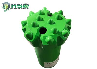 China T51 89mm Button Drill Bit Tungsten Carbide / 14 Buttons Threaded for sale