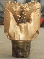 China Golden Tricone Drill Bit , Mining Rock Bits IADC637 IADC535 IADC545 IADC422 for sale