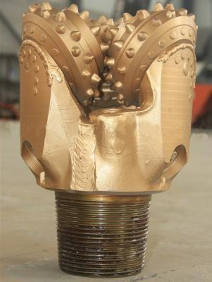 China Golden Tricone Drill Bit , Mining Rock Bits IADC637 IADC535 IADC545 IADC422 for sale