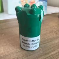 China Rock drill bit Taper 7 Degree Button Bit Heavy Duty Button Drill Bit Rock Drill Parts Used In Marble Quarry for sale