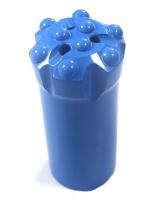 China Blue Color Threaded Carbide Button Drill Bit With R Thread And T Thread for sale