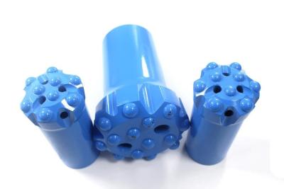 China Threaded Button Drill Bit Spherical / Ballistic Button Diameter 32 -1 52mm for sale