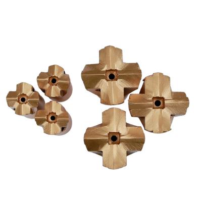 China Tungsten Carbide Tapered Cross Drill Bit Rock Tools Drilling Equipments spare parts for sale