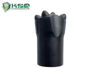China 11Degree 38mm Ballistic Small Hole Rock Drilling Tapered Drill Button Bit for sale