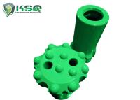China Top hammer Rock drill Drilling tools T38-64mm Flat Face Spherical Thread Button Bit for Mining for sale