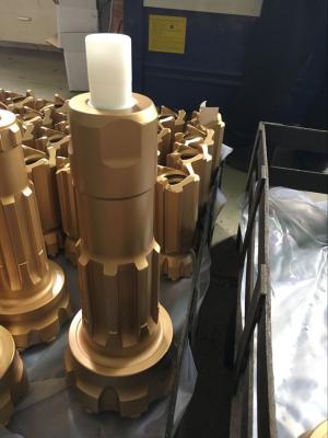 China Yellow 6 Inch High Pressure DTH Drill Bits For Mining / Well Drilling for sale