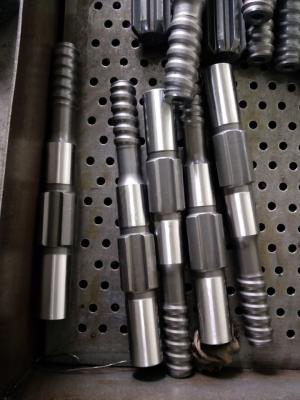 China Length 381mm Drill Bit Shank Adapter With Thread R32 / R38 / T38 / T45 for sale