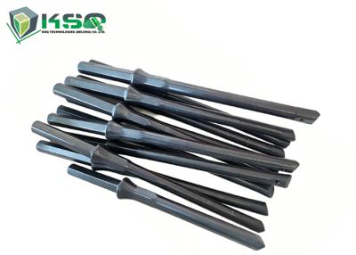 China H19x108mm Length 228mm Forged High Manganese Hex Shank Integral Drill Rod For Hard Rock Mining Quarry for sale