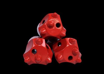 China 12 Degree Retract Type Spherical Button Drill Bit 30-42mm Dia Carbid Alloy Material for sale