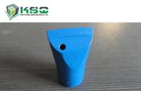 China Stone Oblique Chipway Mining Drilling Bit Tapered Drill 7 Degree for sale