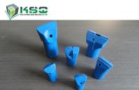 China Tungsten Carbide Tapered Mining Drilling Bit Flat Chipways 38mm - 80mm for sale