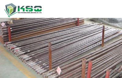 China Round Alloy Steel Rock Drill Rod T38 Guide Speed Rod Flushing Hole 17mm for sale