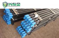 China Custom ST58 Threaded Drill Rod / Drilling Tube Flushing Hole 26 mm for sale