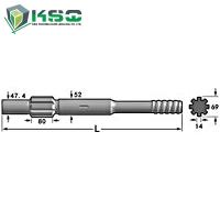China T38 CNC Milling  Rock Drilling Tools HL 850 / HL 850S for sale