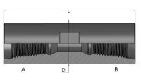 China High strength steel High strength steel DTH Sub Female-Female for sale