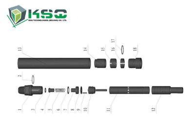 China Quarry benching operations  downhole drilling tools proprietary heat treatment process for sale