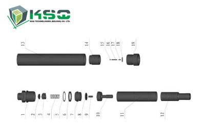China High Strength Alloy Steel downhole drilling tools DTH90-03 Check Valve for sale