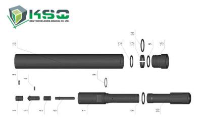 China High efficiency  DTH Drilling Tools DTH340 / DTH340-04, Rigid Valve Finger for sale