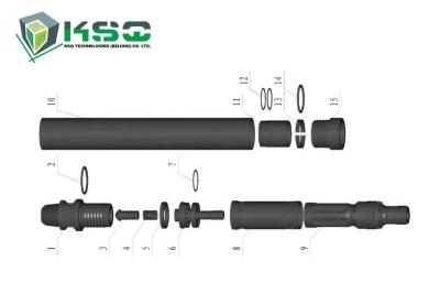 China Stone Drilling Tools , Tungsten Carbide DTH355K-07 Rigid Valve with O-Ring for sale
