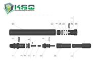 China High Grade Steel DTH360 DTH Drilling Tools  / Down The Hole Drilling Tools for sale