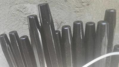 China H25x159mm Steel Rock Drill Rod / Mining Tapered Hex Drill Rod 800mm-6100mm Length for sale